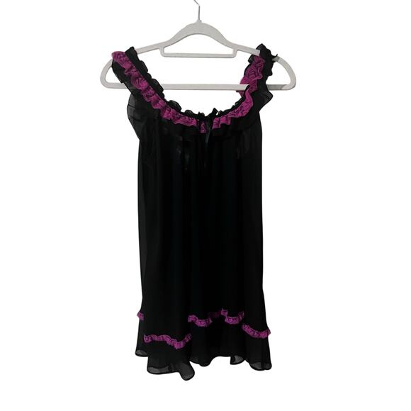 Ambrielle | Intimates & Sleepwear | Ambrielle Womens Sheer Babydoll ...